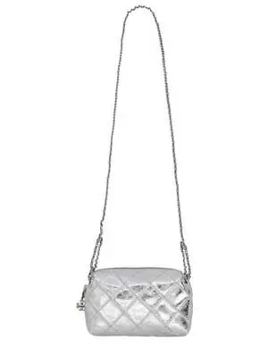 Tory Burch Fleming Bag - Silver