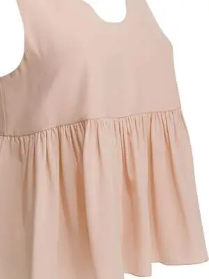 Chloé Silk Crepe De Chine Top