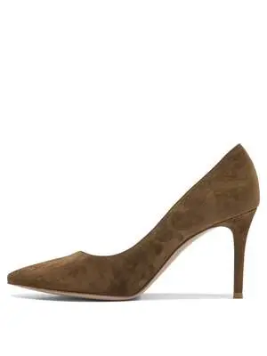 GIANVITO ROSSI 85 Mm Pumps - Brown