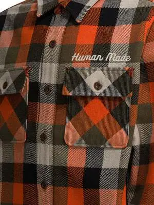 HUMAN MADE Wool Overshirt Jacket - Orange