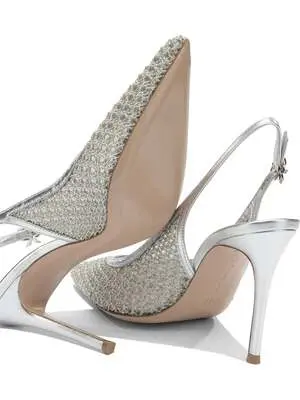 GIANVITO ROSSI Nikki 95 Mm Slingbacks