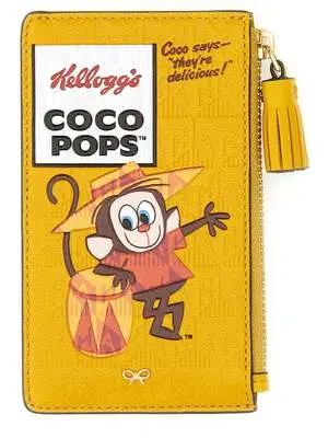 ANYA HINDMARCH Coco Pops' Card Holder - Yellow