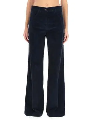 Aspesi Relaxed Fit Velvet Pants