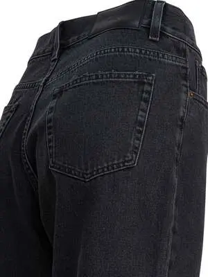 Chloé High-waisted Wide-leg Jeans - Black