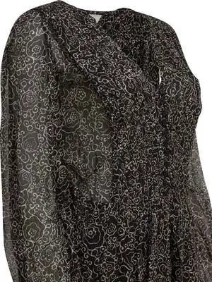 MARANT ETOILE Loriena Short Dress - Black