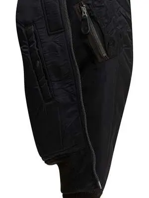 BUZZ RICKSON'S Ma-1 Bomber Jacket - Black