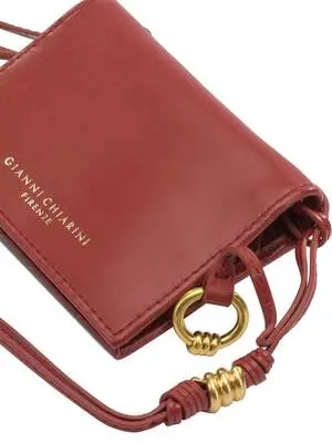 GIANNI CHIARINI Wallets & Card Holders - Red
