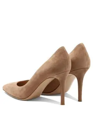 GIANVITO ROSSI 85 Mm Pumps - Beige