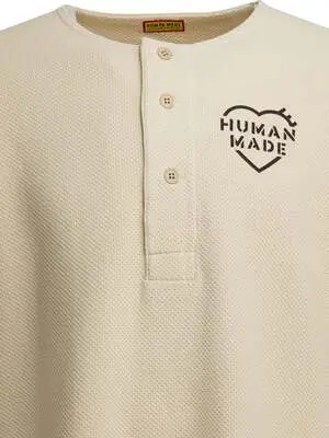HUMAN MADE Henley' T Shirt
