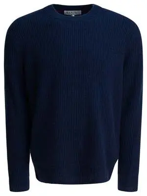 ALEX MILL Cashmere 'jordan' Sweater - Blue