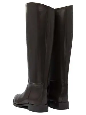 MARETTO Leather Boots - Brown