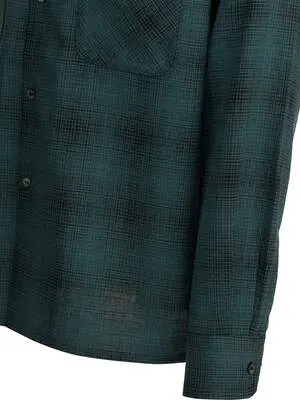 Needles Checked Wool 'one Up' Shirt - Green