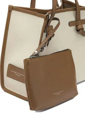 GIANNI CHIARINI Shoulder Bag - Beige