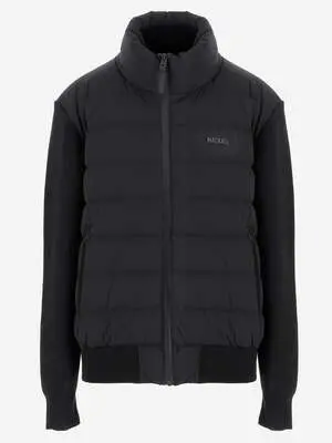 Mackage Stretch Wool Blend Jacket With Logo