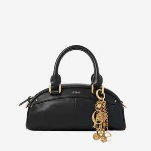 Chloé Small Bowling Bag In Leather