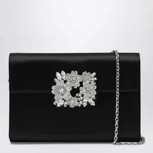 ROGER VIVIER Efflorescence Mini Clutch - Black