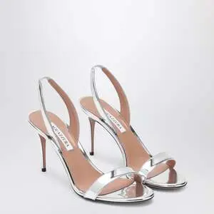 AQUAZZURA So Nude 85 Sandals - Metal