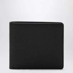 MAISON MARGIELA Bi Fold Leather Wallet - Black