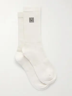 Toteme Monogrammed Socks Hosiery For Women