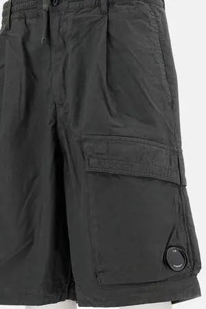 C.P. COMPANY Boxy Micro-rep Shorts - Grey