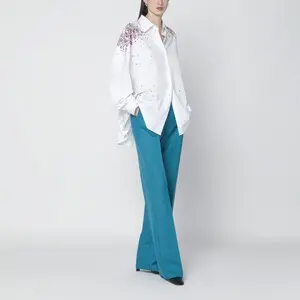 Max Mara Wool And Silk-blend Trousers