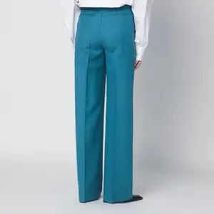 Max Mara Wool And Silk-blend Trousers
