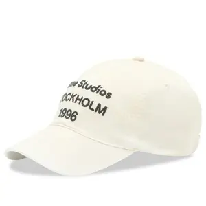 Acne Studios Carliy Cap - Dusty White