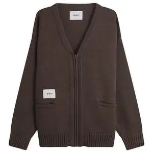 WTAPS Palmer Zip Cardigan - Brown