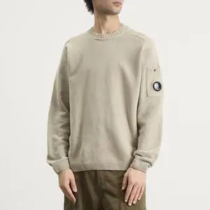C.P. COMPANY Cotton Chenille Crewneck Sweater