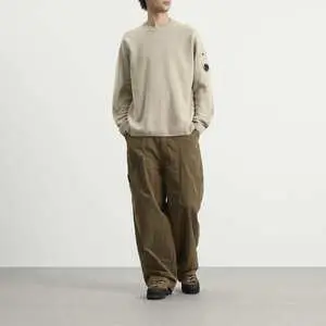 C.P. COMPANY Cotton Chenille Crewneck Sweater