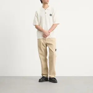 Stone Island Micro Stitch Knit Polo