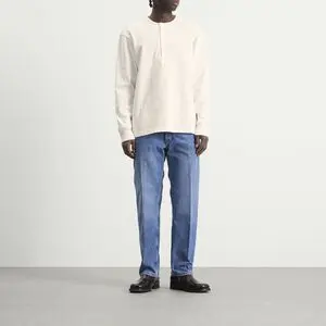 Studio Nicholson Kuyto Cotton Long Sleeve Henley