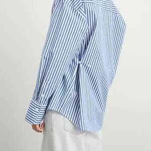 Good American Poplin Oversized Shirt