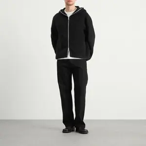 Our Legacy Hairy Wool Full Zip Hooded Jacket