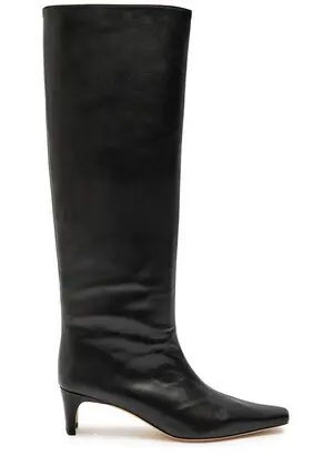 Staud Wally Leather Knee-high Boots
