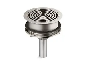 KOHLER Aquifer Grated Drain - Vibrant Stainless