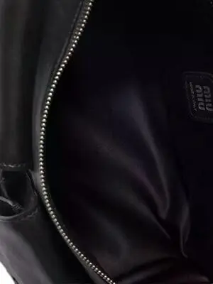 Miu Miu Utilitaire Lambskin Shoulder Bag