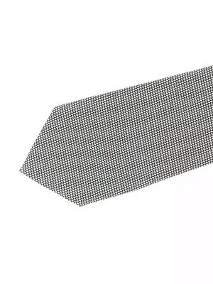 TOM FORD Jacquard Silk Neck Tie - Grey