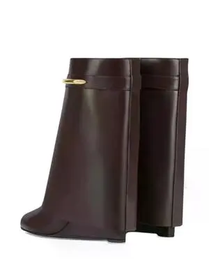 Givenchy Shark Ankle Boots - Brown