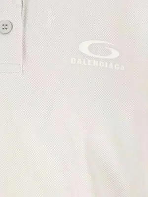 Balenciaga Logo-embroidered Polo Shirt