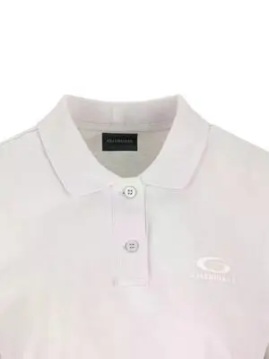 Balenciaga Logo-embroidered Polo Shirt