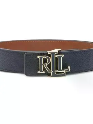 Ralph Lauren Logo-buckle Belt - Blue