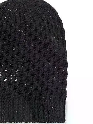 Fabiana Filippi Sequinned Beanie Hat