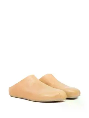MAISON MARGIELA Light Beige Leather Sabots