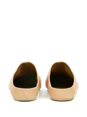 MAISON MARGIELA Light Beige Leather Sabots