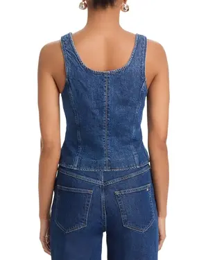 Cinq À Sept Denim Rowena Top - Tide