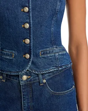 Cinq À Sept Denim Rowena Top - Tide