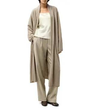 Lilysilk Calf-length Cashmere Cardigan