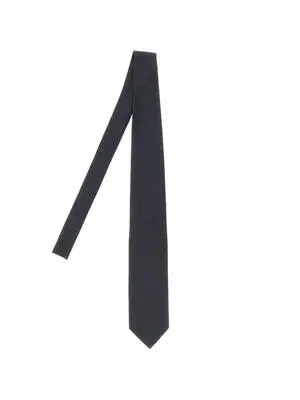 TOM FORD TOM FORD Jacquard Silk Neck Tie Blue