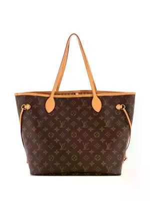 LOUIS VUITTON Neverfull Mm Monogram Canvas Tote Bag